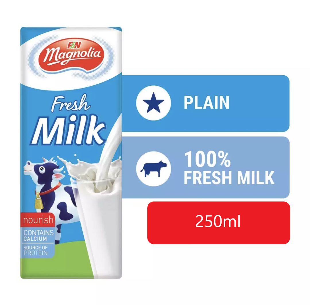 F&N Magnolia UHT Fresh Milk 250ml – Laguna Mart by Myra's
