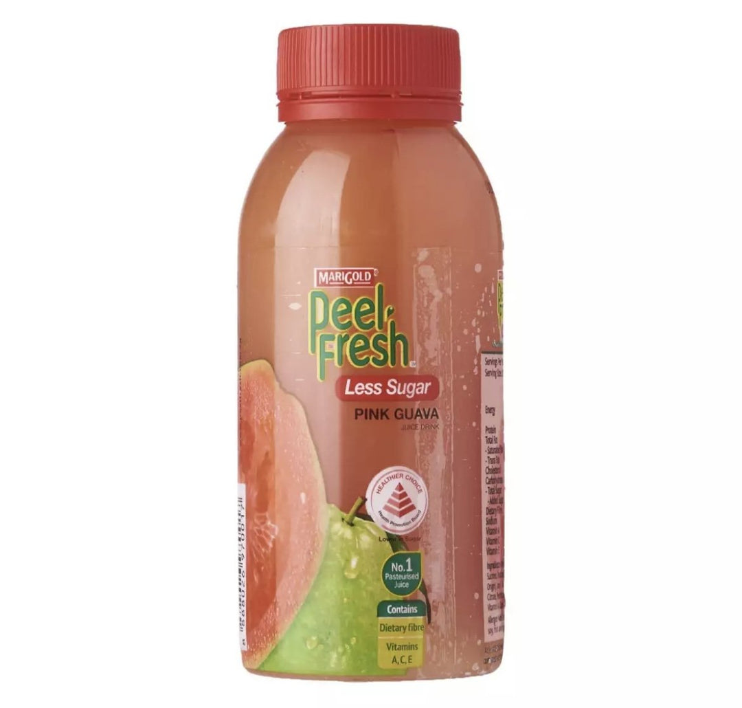 MARIGOLD Peel Fresh Pink Guava Juice (Less Sugar) 250ml – Laguna Mart ...