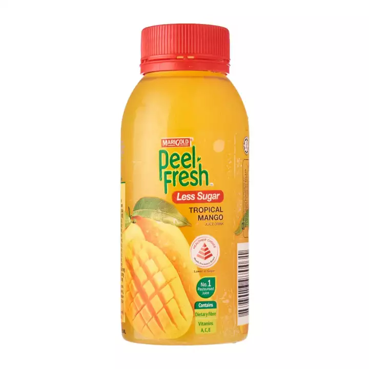 MARIGOLD Peel Fresh Tropical Mango Juice (Less Sugar) 250ml – Laguna ...