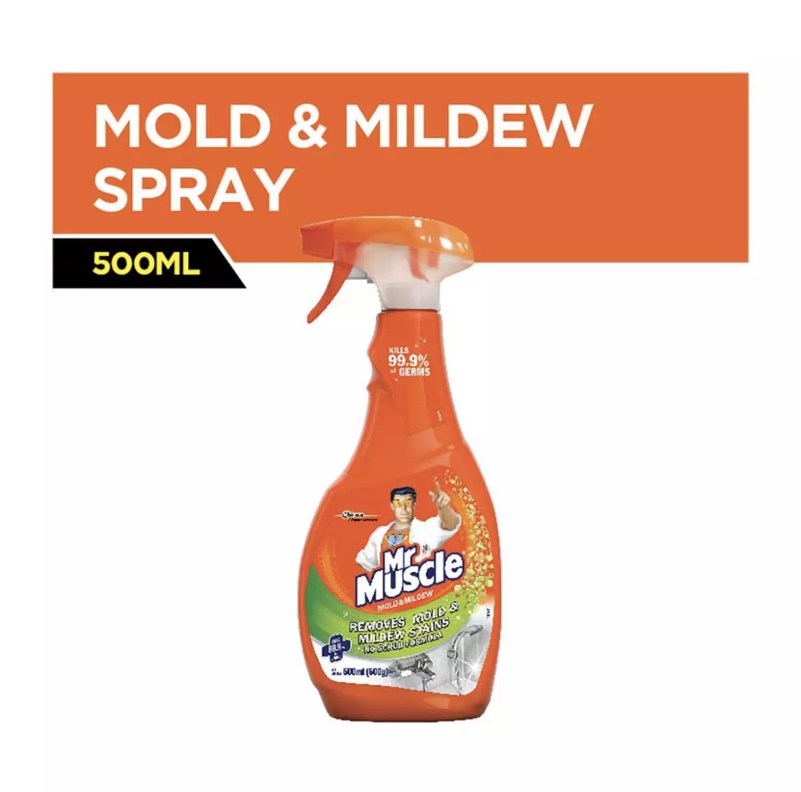 MR MUSCLE Mold & Mildew Cleaner 500ml – Laguna Mart by Myra's