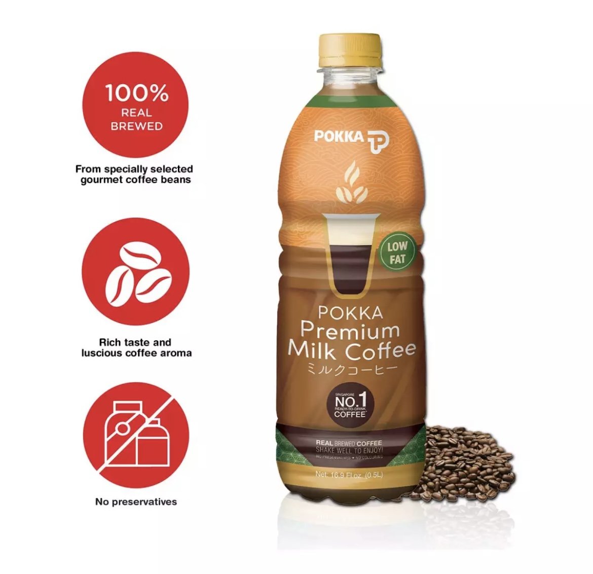 POKKA Premium Milk Coffee 500ml – Laguna Mart by Myra's