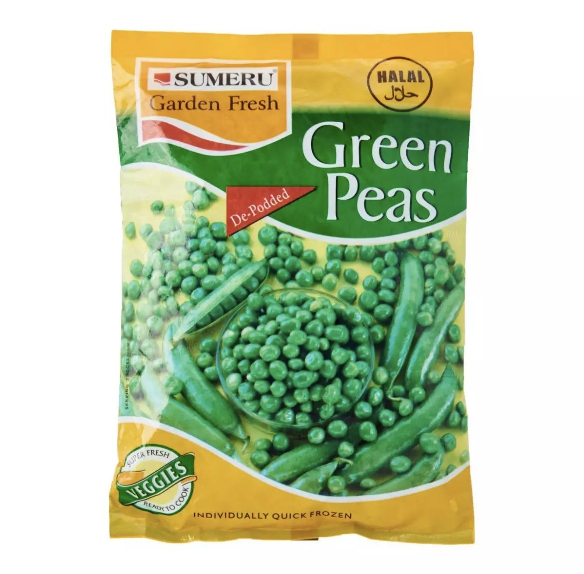 SUMERU Frozen Green Peas 500g – Laguna Mart by Myra's